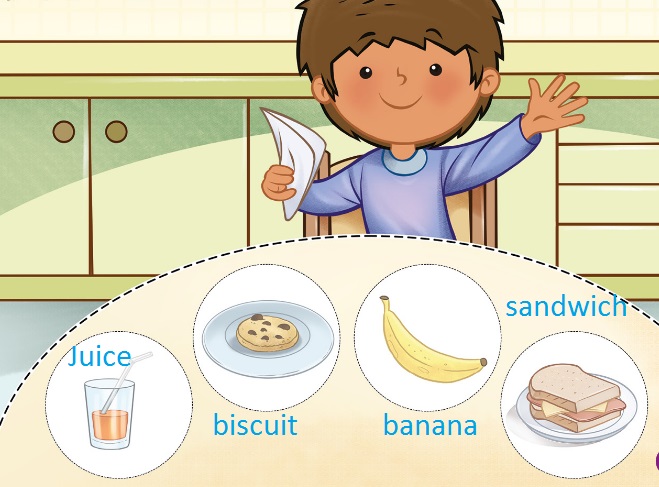 English time!: 1º INF.: DISCOVER FOOD