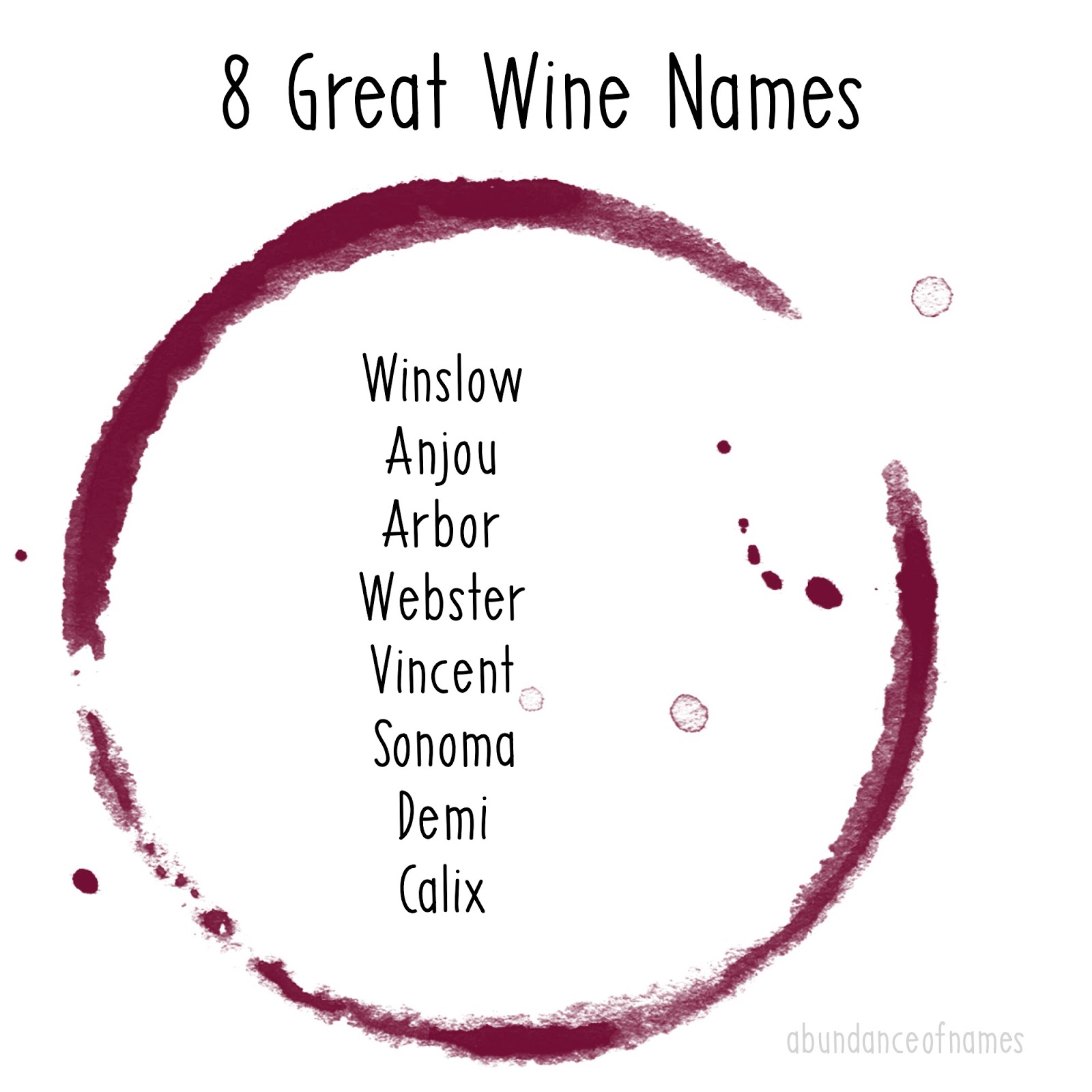 Ren s Baby Name Blog Wine Inspired Names ren-s-baby-name-blog-wine-inspired-names