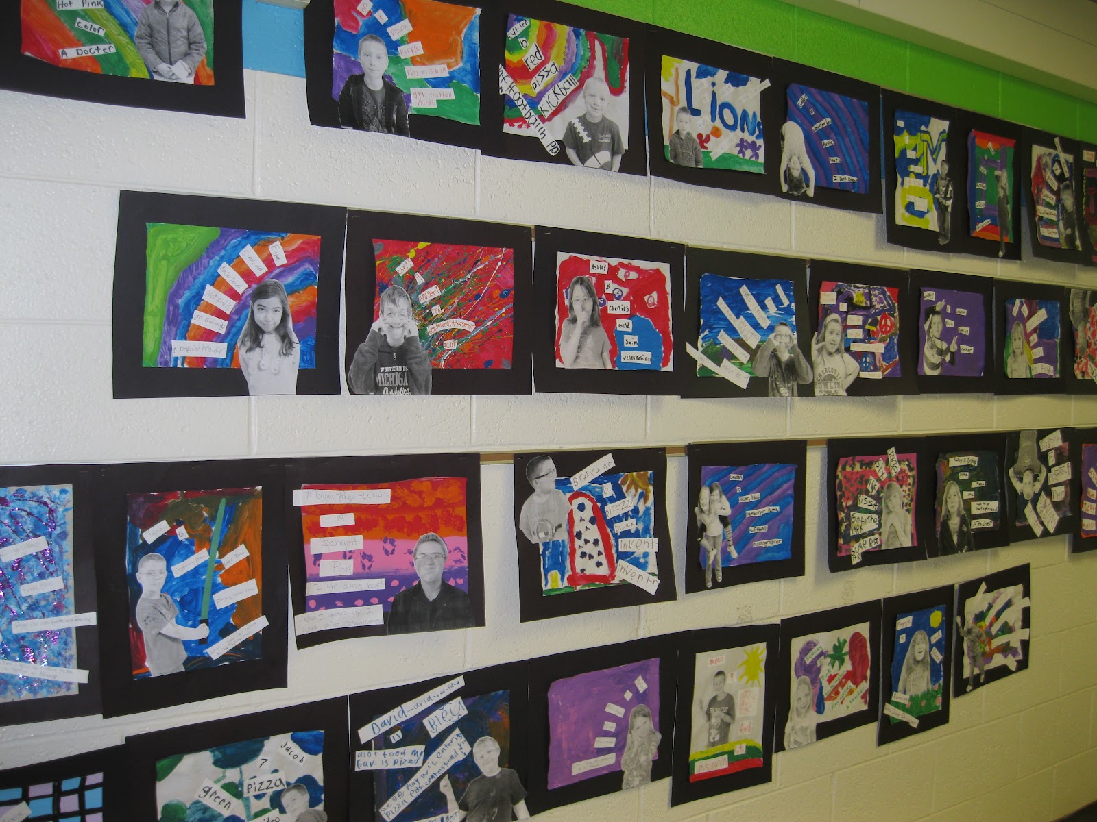 CPS Childcare School-Age Blog!: All About Me Artwork