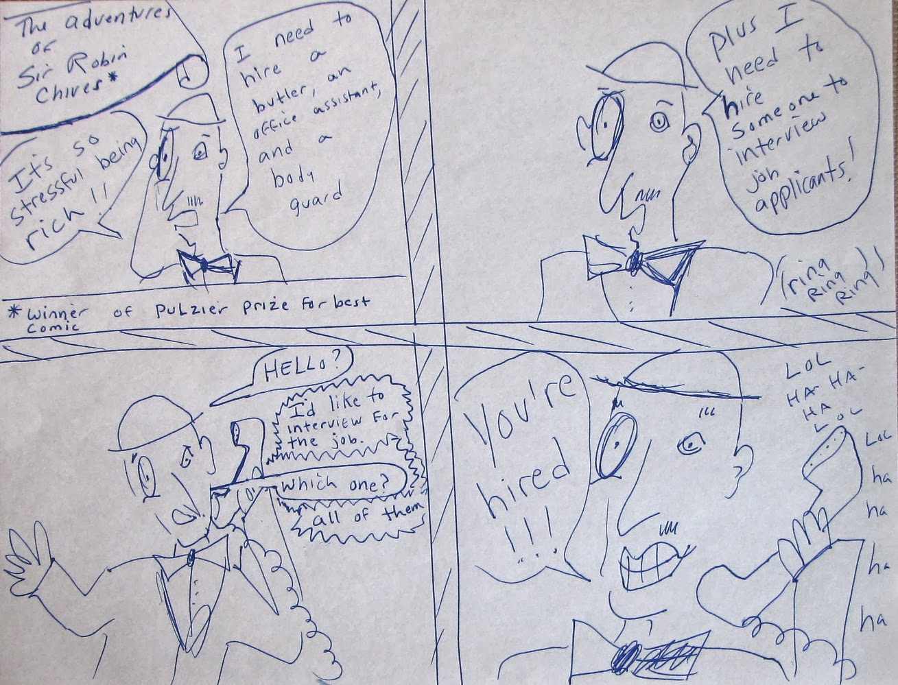 The Adventures of Sir Robin Chives