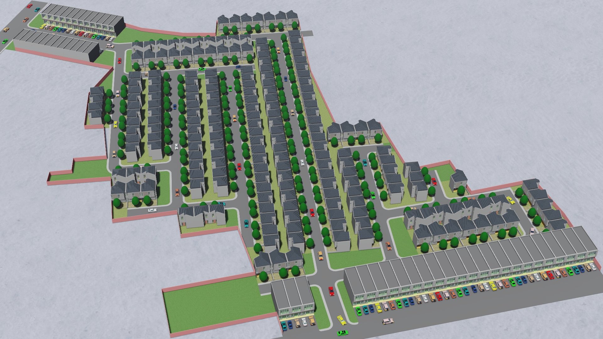 Pola Blok 🏠 Jasa Site Plan