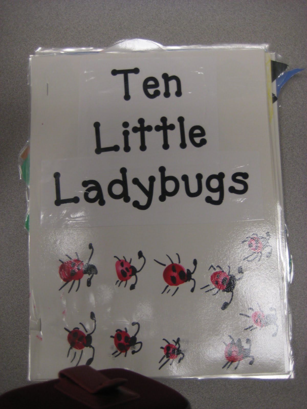 Kinder Garden: Ten Little Ladybugs Class Book