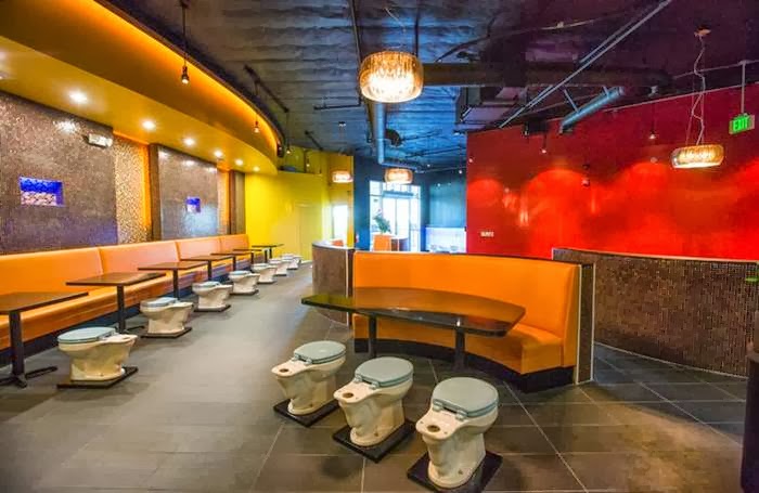 Magic Restroom Cafe — America's First Bathroom Themed Restaurant