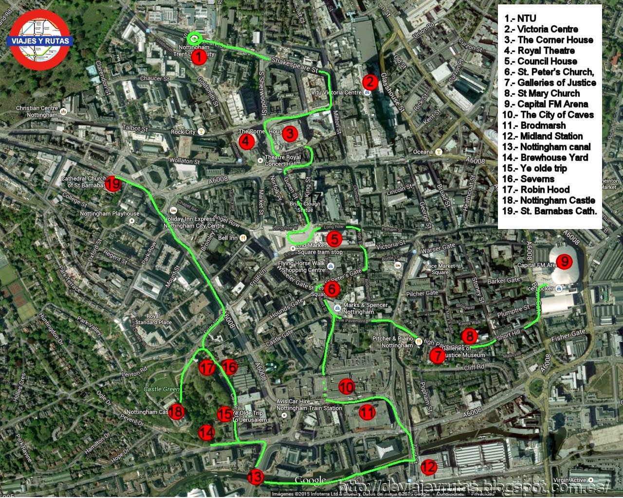 Más Nottingham, Wollaton, Sherwood y Nottingham Forest FC