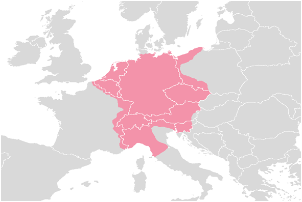 Historia de Alemania : Sacro Imperio Romano Germánico (I Reich)