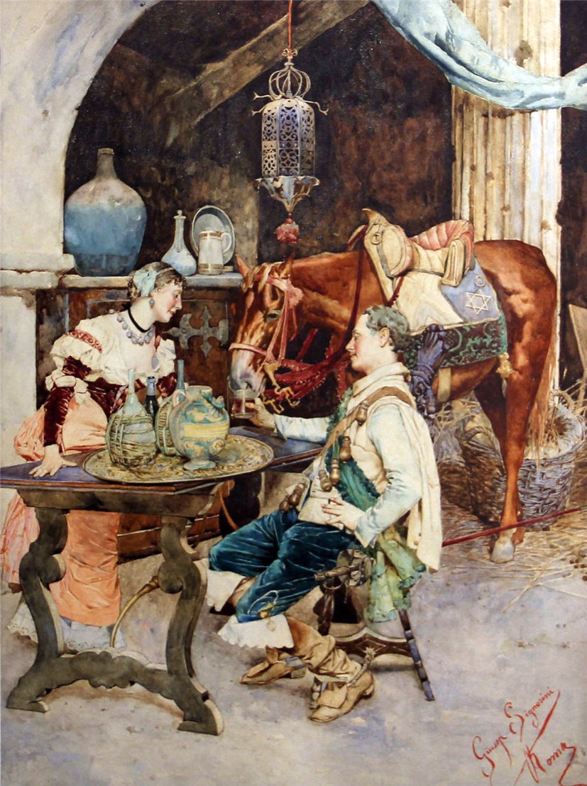 Giuseppe Signorini | Orientalist painter | Tutt'Art@ | Pittura ...