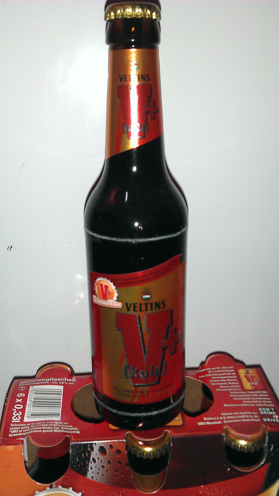 Produkttest – Veltins V+ Cola | Frankies Testwelt