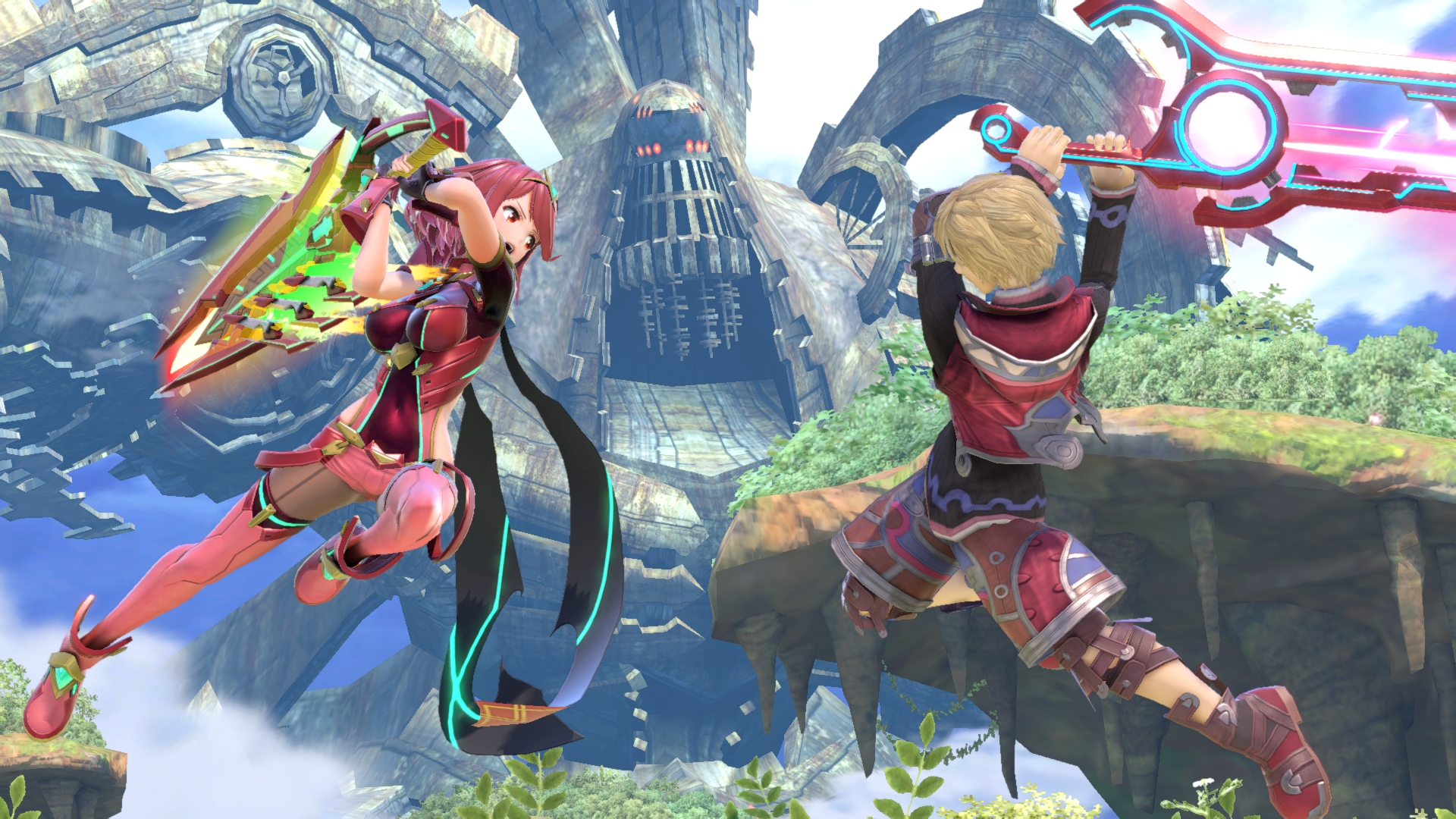 Super Smash Bros. Ultimate (Switch) tem apresentação sobre Pyra/Mythra ...