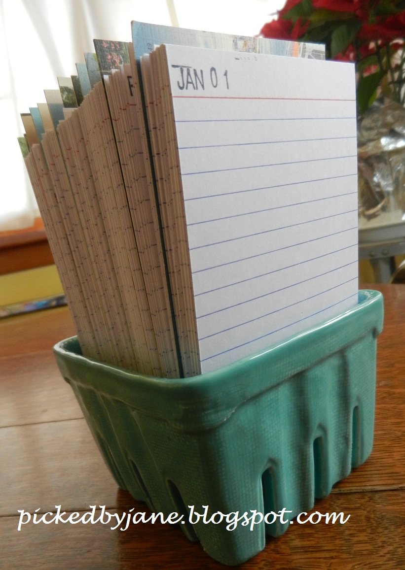 Picked by Jane: A Line-A-Day Journal