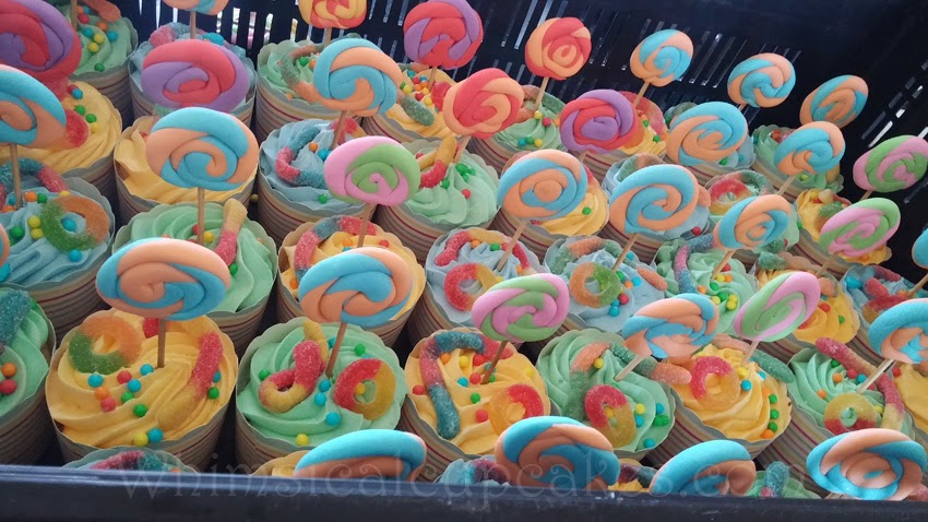 Candyland Cupcakes