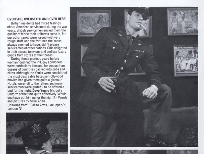 MALE MODELS FROM THE PAST: DAVE YOUNG (Mike Arlen Model)