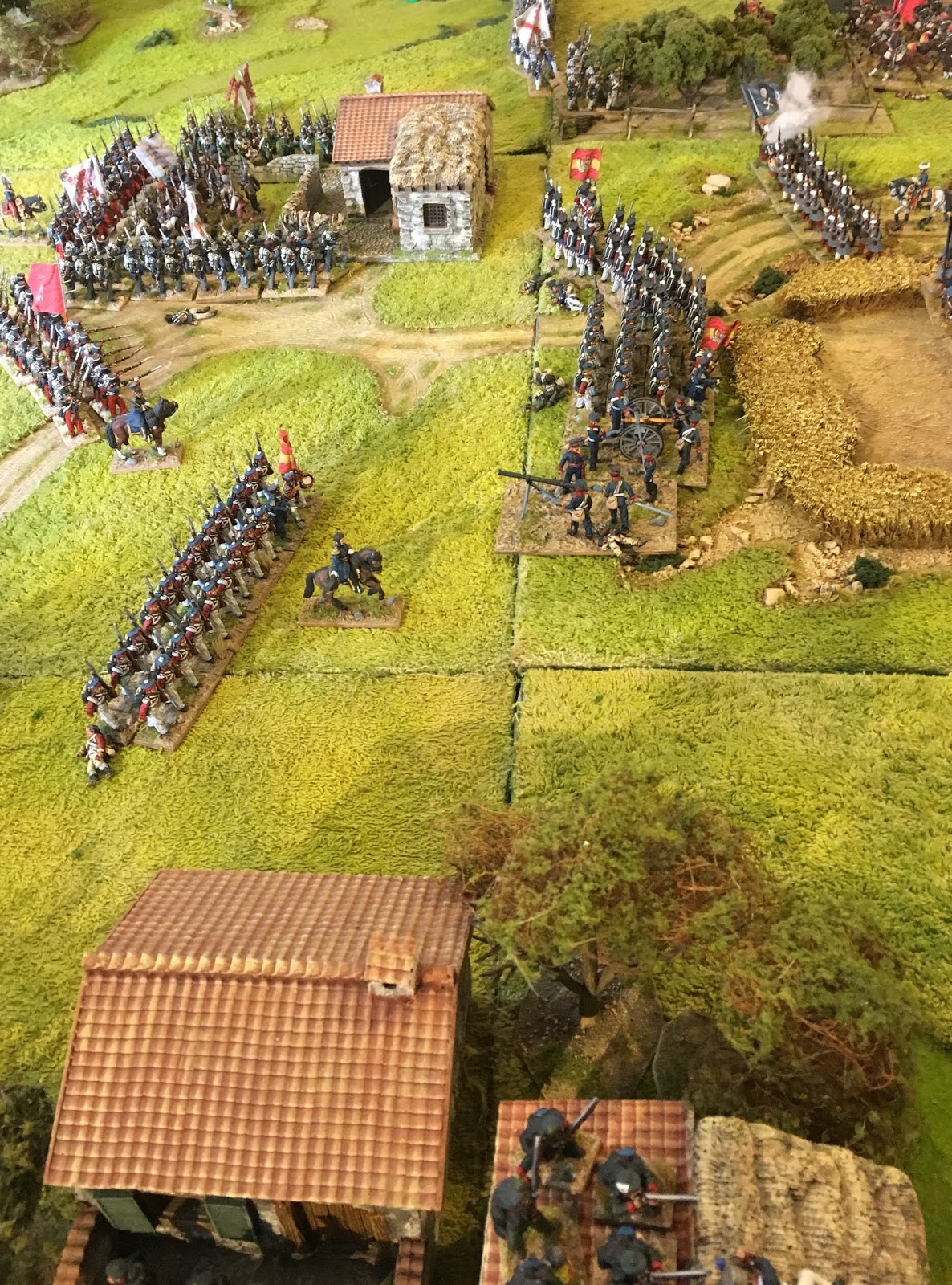 ALYS TOY SOLDIERS: From my side of the table... The Battle of Peracamps ...