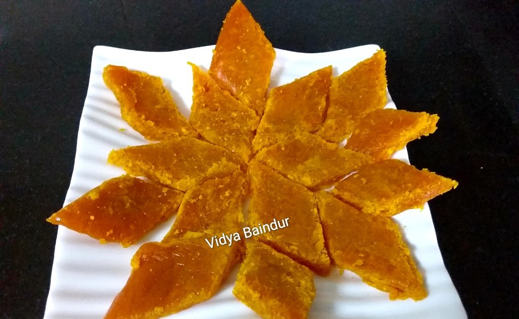 Amba Vadi... ( Mango Sweet Katli ).