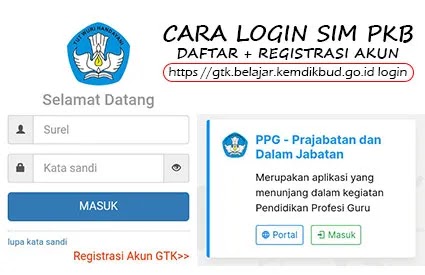 Cara Login SIM PKB Lengkap Registrasi Akun GTK - Review Teknologi Sekarang