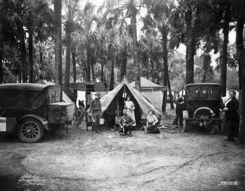 The Tin Can Tourists: Early Photographs of RV Campers ~ Vintage Everyday