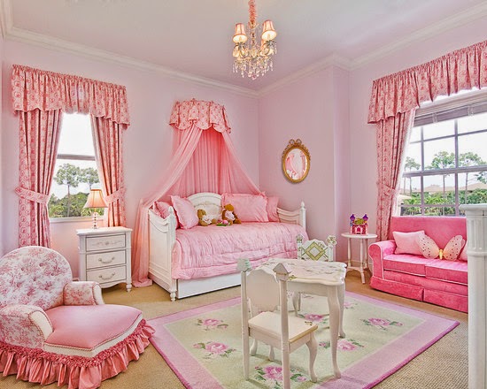 DORMITORIO ROSADO - RECAMARA ROSADO - PINK DEBROOM : DORMITORIO INFANTIL