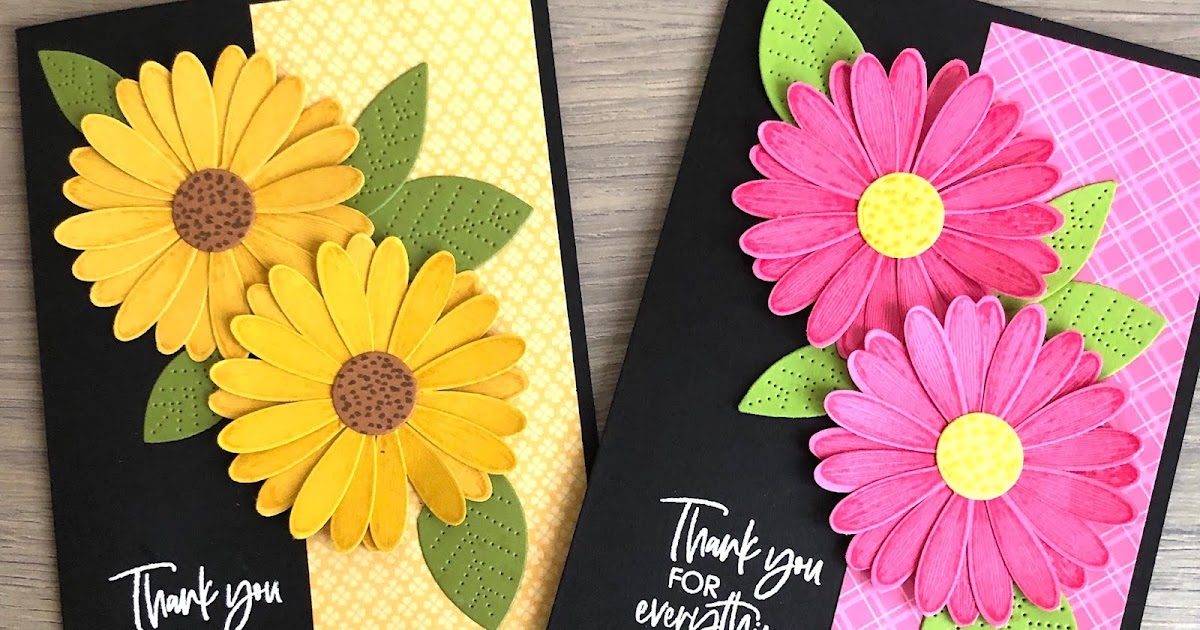 Paper Daisy Crafting: Pink Daisies with the Daisy Punch