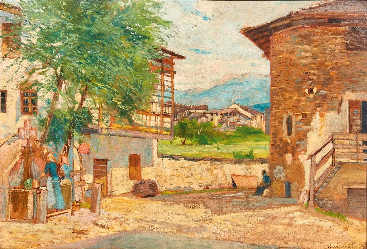 Ulvi Liegi (1858-1939) | Macchiaioli painter | Tutt'Art@ | Pittura ...