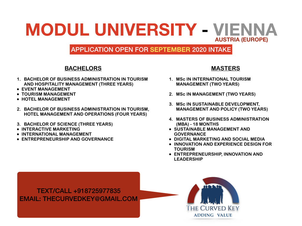 The Curved Key: MODUL UNIVERSITY - VIENNA - AUSTRIA (EUROPE)