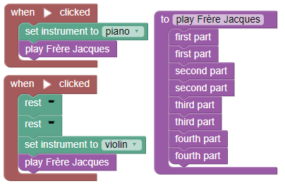 雲林SONG: Solutions to Blocky Game Music (Blockly 音樂遊戲參考解法)