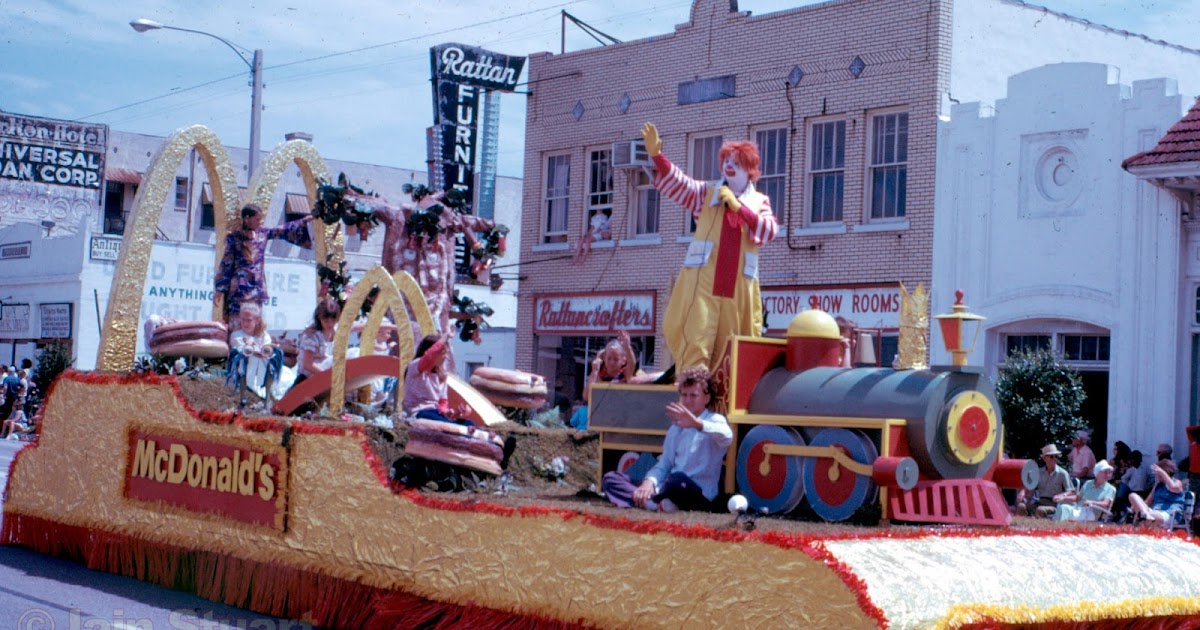 The Slide Guy: A McDonalds Float