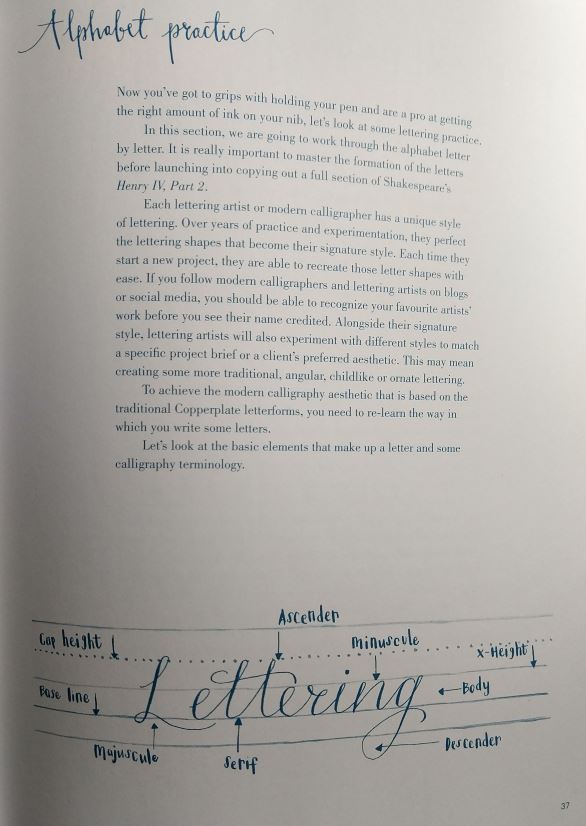 Modern Lettering: A Guide To Modern Calligraphy And Hand Lettering by ...