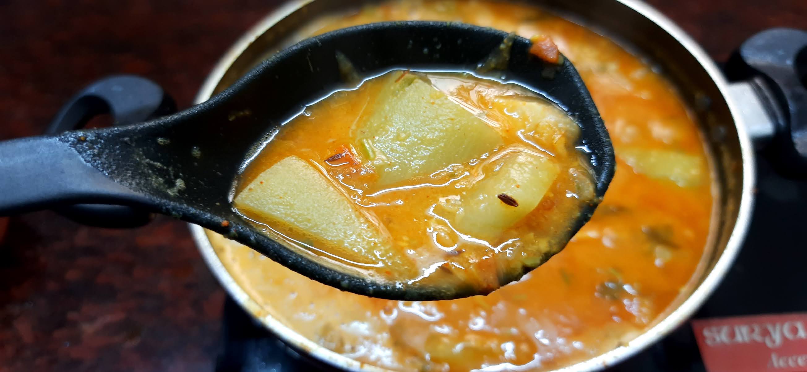 Vasusvegkitchen: Hyderabadi kaddu ka dalcha || How to prepare ...