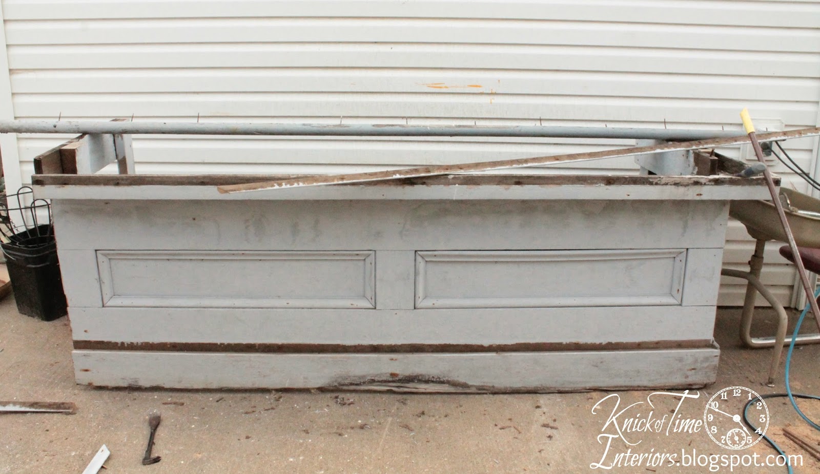 Antique Store Counter - {Big Blue Goes Gray} - Knick of Time