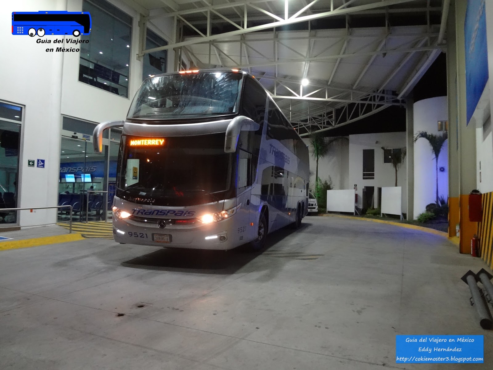 Guía del Viajero en México: Transpais Vista