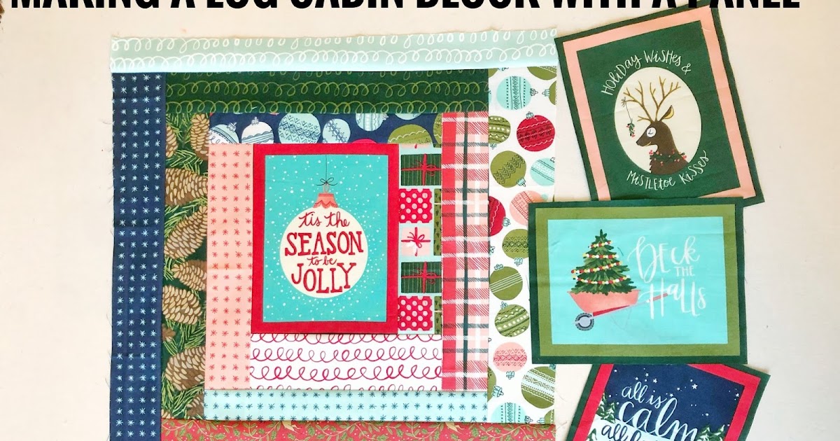 Moda Bake Shop Free Pattern: Jolly Little Log Cabins