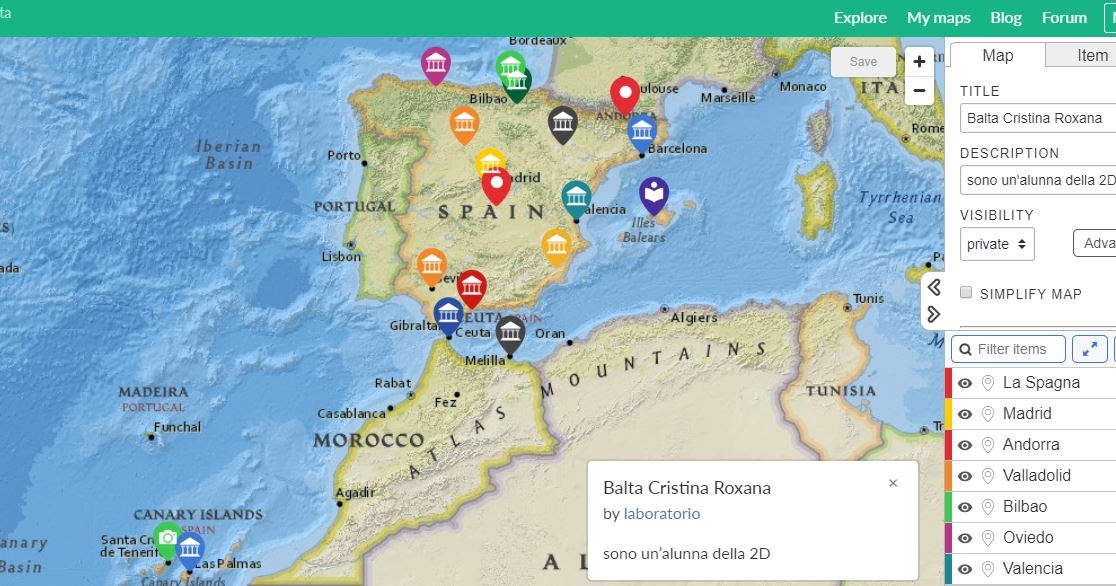 CLASSI III - Creazione di mappe interattive