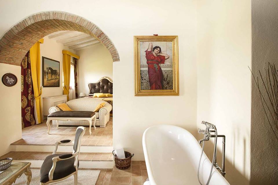 A rustic-chic boutique hotel in Tuscany