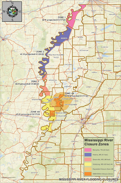 MDWFP Curtails Hunting Due to Rising Flood Waters | Outdoors | Before ...
