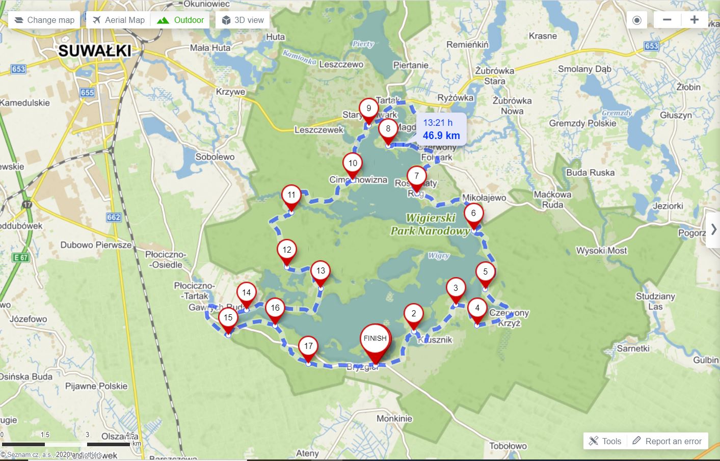 Szlak rowerowy wokół jeziora Wigry- Suwalszczyzna z dziećmi | RODZINNIE ...