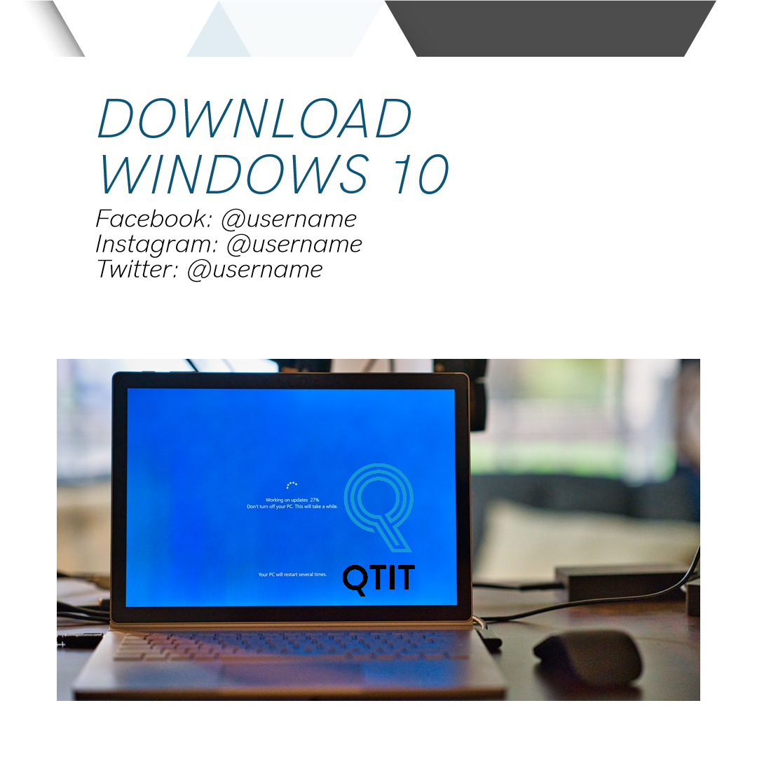 How to Download Windows 10 ISO file from Microsoft | QTitHow.com