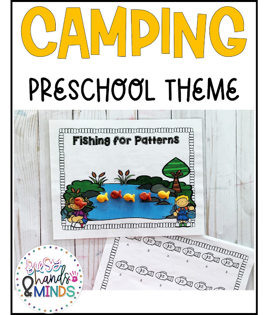 Camping Preschool Theme | Busy Hands and Minds