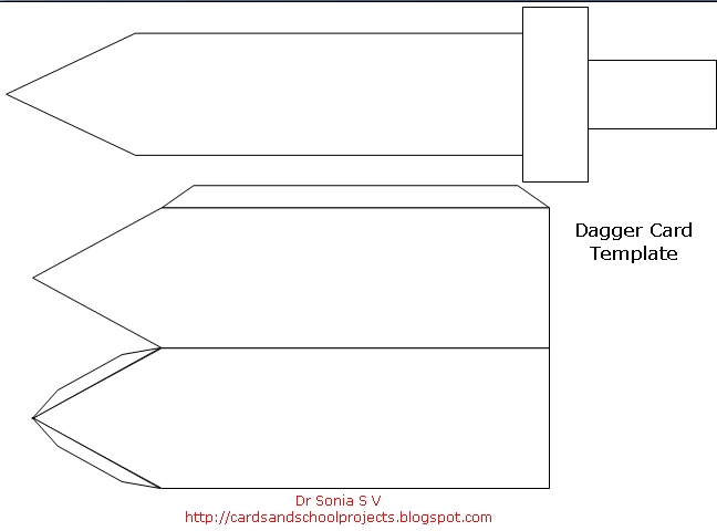 Just B Creative Crazy: Dagger Card with Dr. Sonia