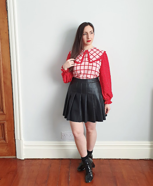 Pink and Red Bakerloo - A Stitching Odyssey