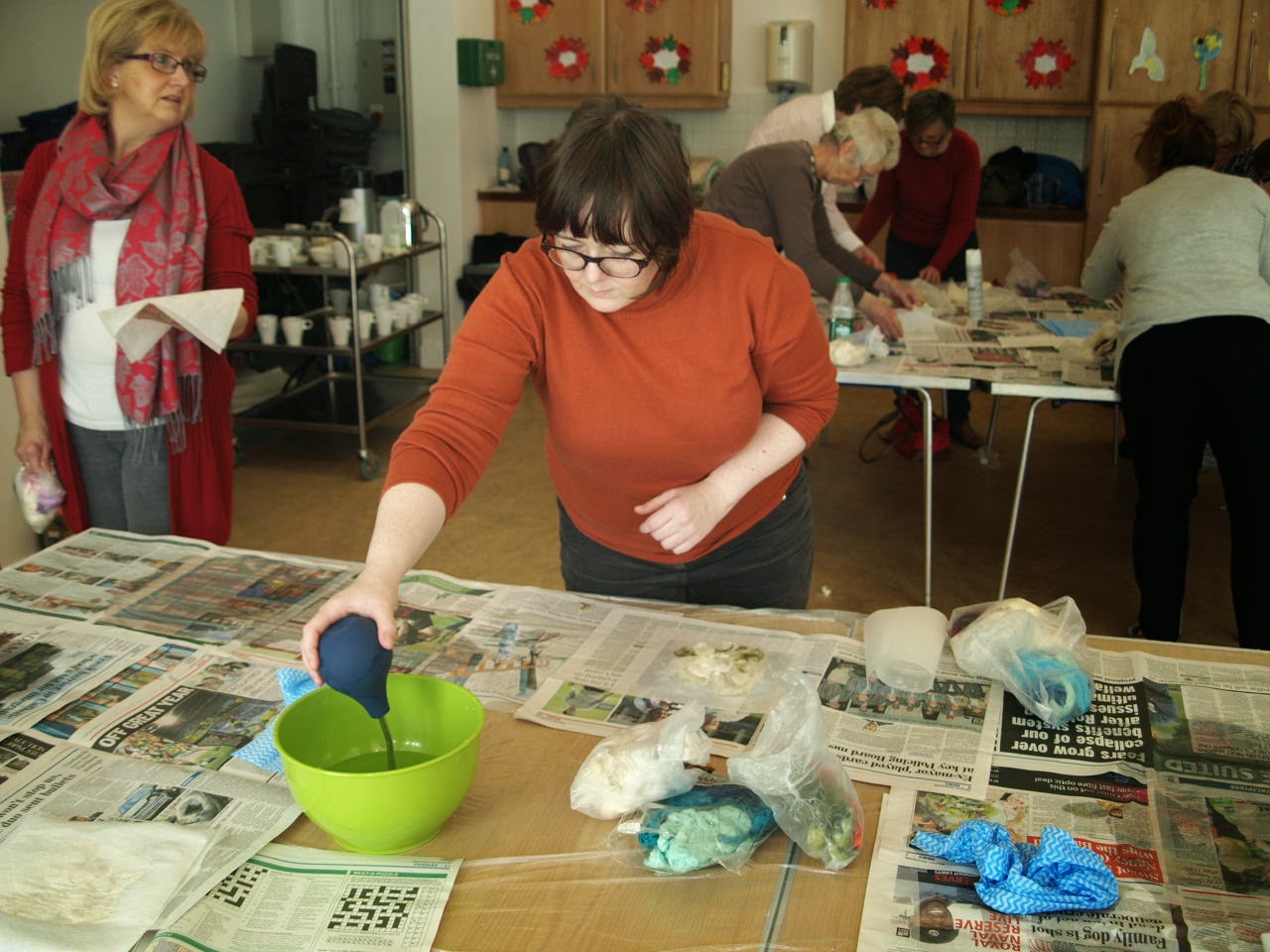 Feltmakers' North: Silk Paper Making.
