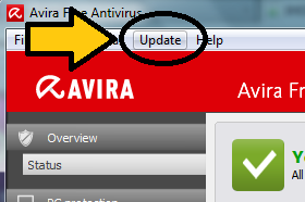 JHOECO BLOG: CARA UPDATE ANTI VIRUS AVIRA SECARA MANUAL