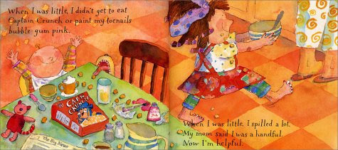 Caroline TEFL Journey: When I Was Little繪本引導過去式造句