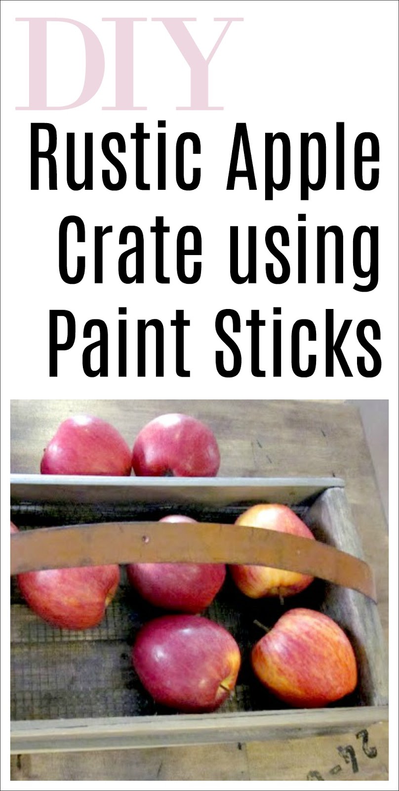 How to Build Your Own Apple Crate