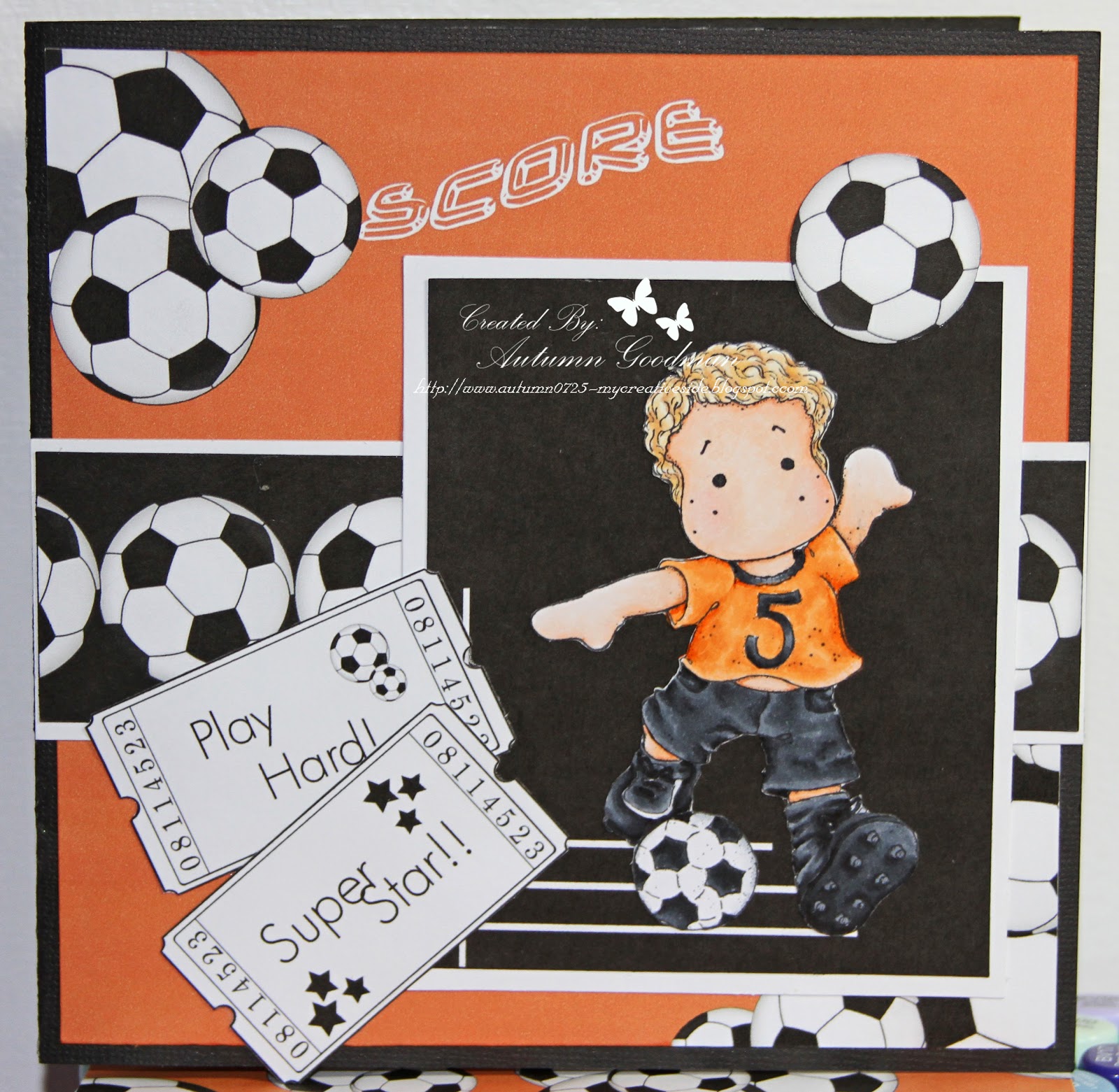 My Creative Side: Soccer Edwin and some freebies