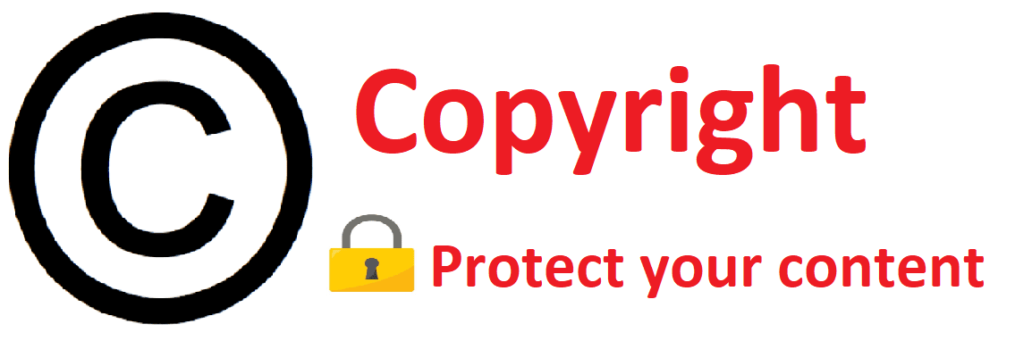 How to check copyright on Blogger