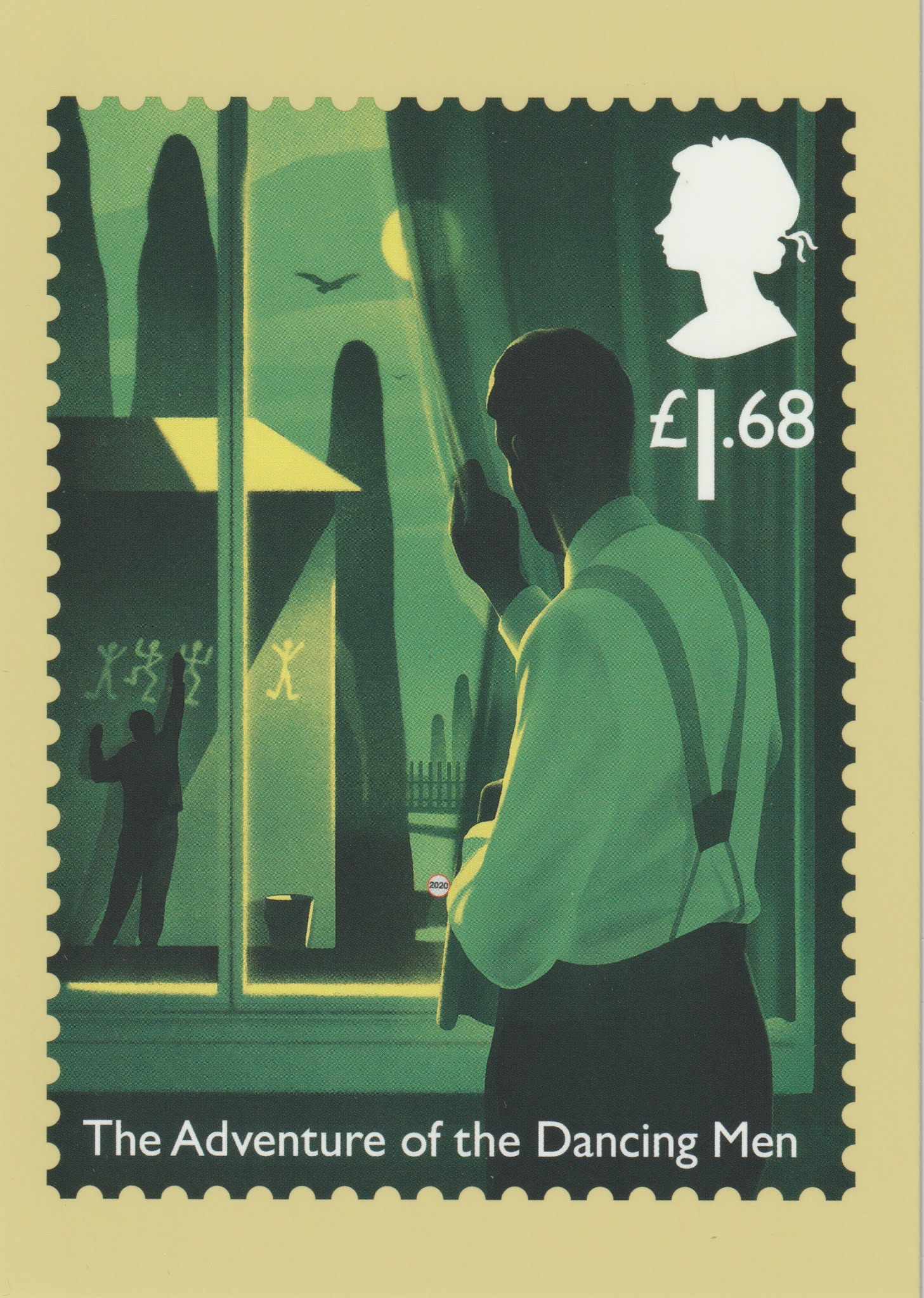 Holmes and Poirot in London: シャーロック・ホームズ記念切手4「踊る人形」（Sherlock Holmes ...