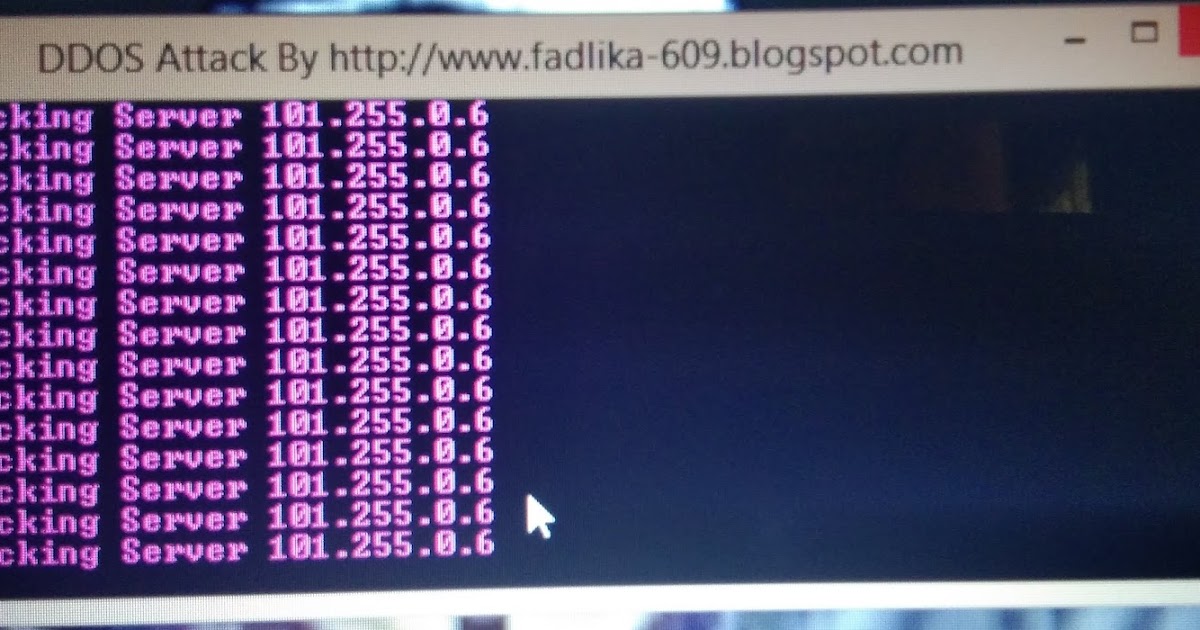 Cara Melakukan Serangan DDOS di Cmd - Motret Project30