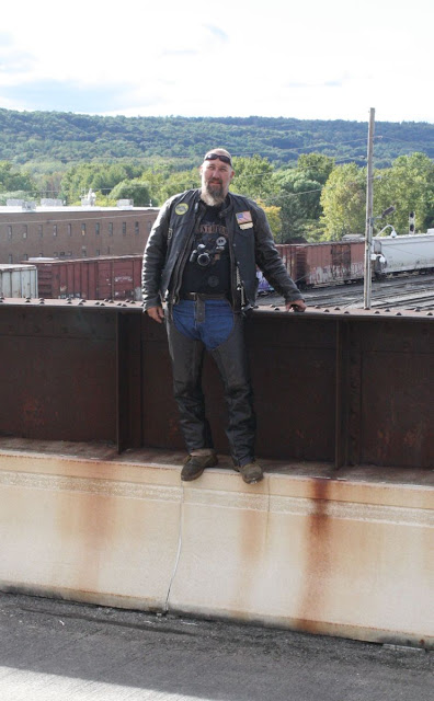 Beard in the Wind - New London MC: Great day for a ride....