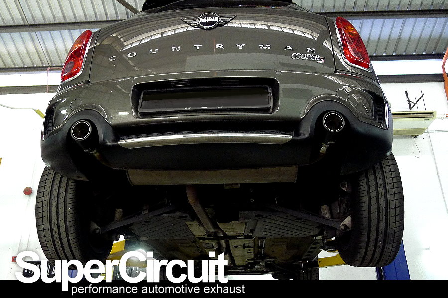 SUPERCIRCUIT Exhaust Pro Shop: Mini COUNTRYMAN (R60) carbon tailpipes