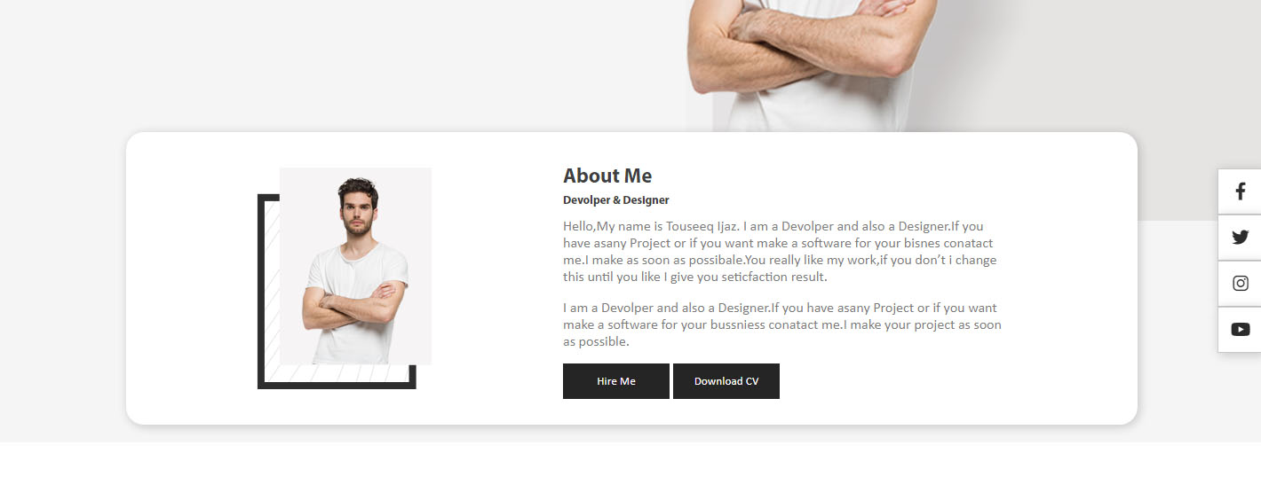 How To Create A Complete Personal Portfolio Website Using HTML