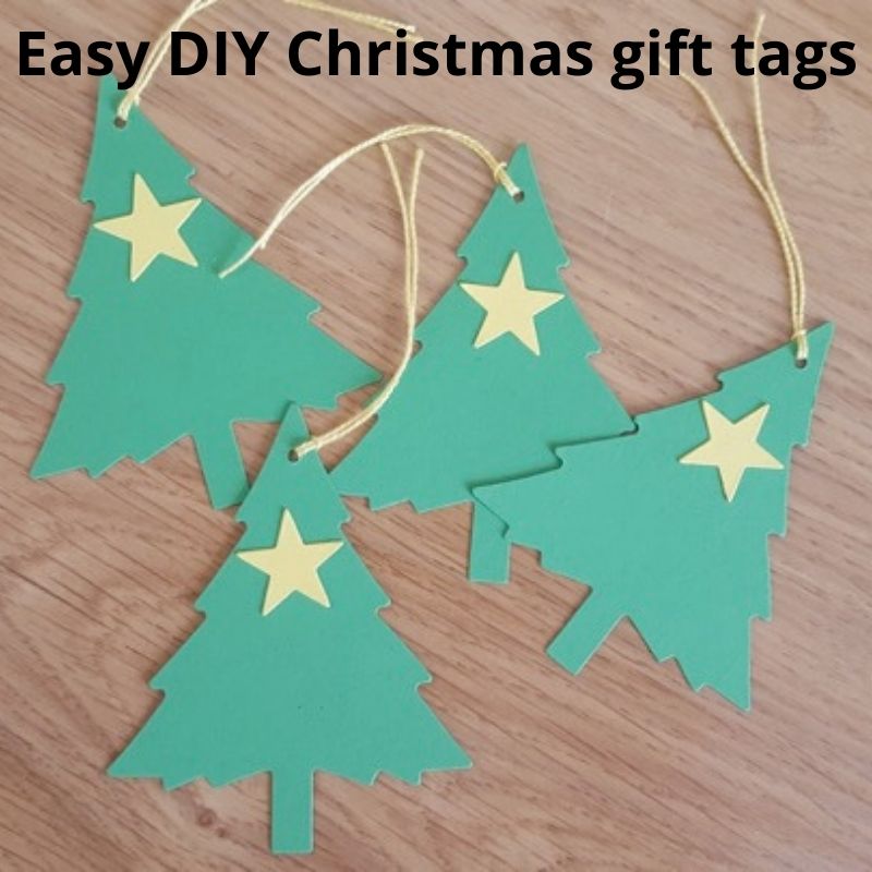 Easy DIY Christmas gift tags |Keeping it Real